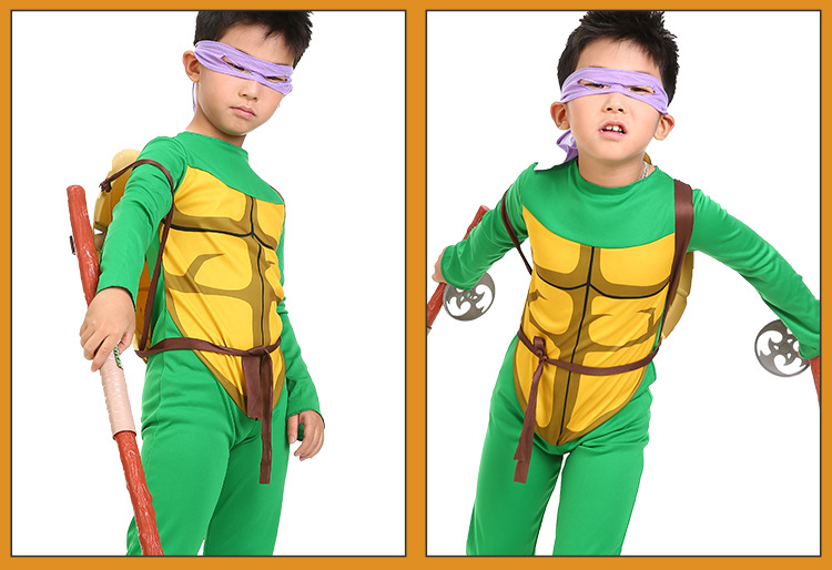 Ninja Turtles Clothes New Style Muscle cosplay Costume Teenage Mutant ...