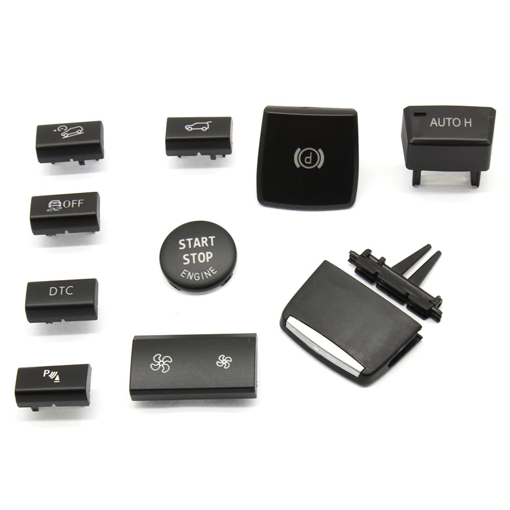 Car Dashboard Ac Ventilated Buttons Auto Ingnition Parking Swithes ...
