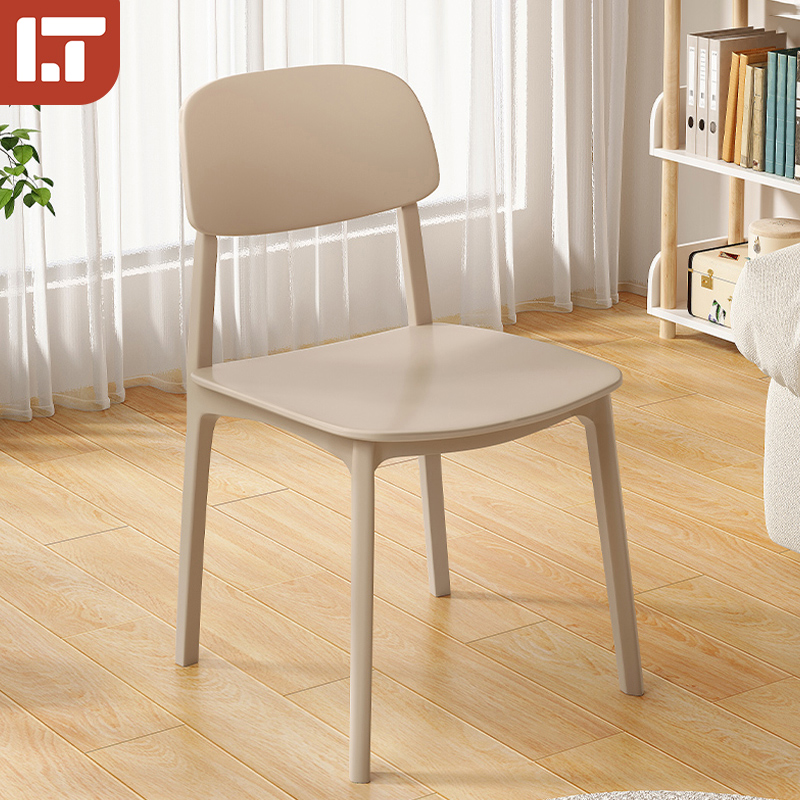 Kerusi Plastik Nordic Chair With PP Plastic Study/Office/Dining Chair Kerusi Belajar Kerusi Meja ...