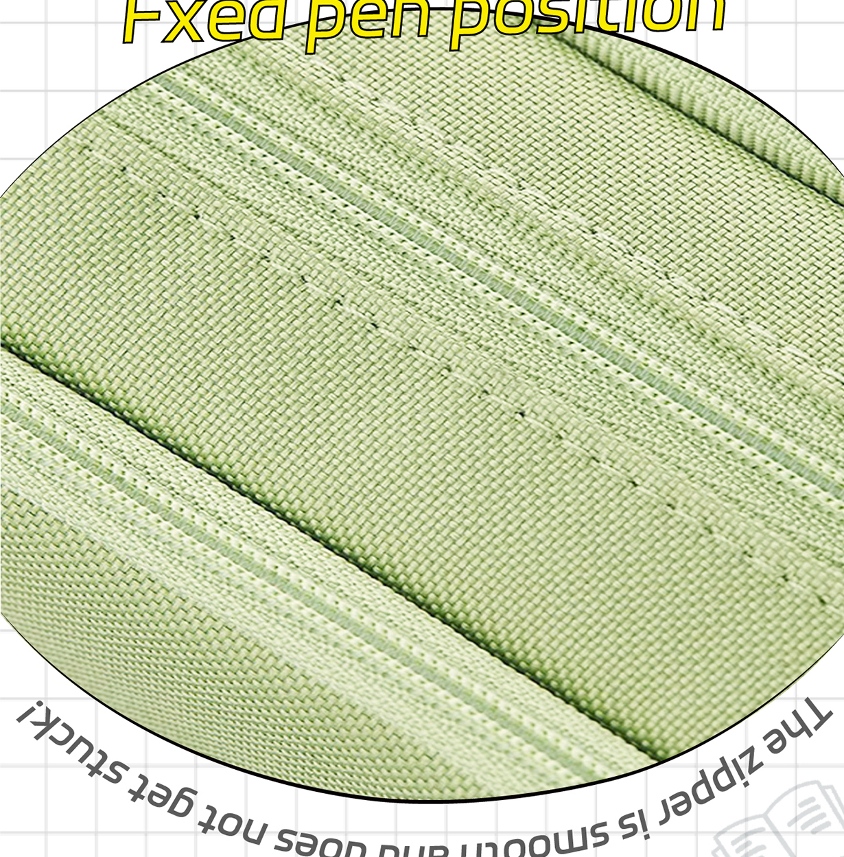 Kawaii Pencil Box Large Capacity Pencil Case 3 Compartment Pouch Pen ...