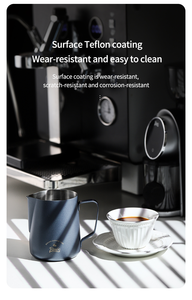 BINCOO Coffee Latte Art Vat Professional Pull Flower Jar Stainless ...