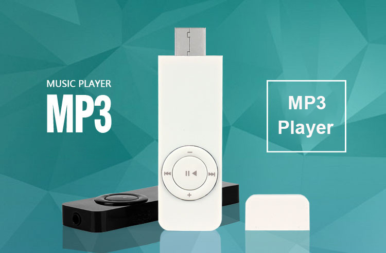 Mini MP3 Player Student English Listening Learning Walkman Plug-in Card ...