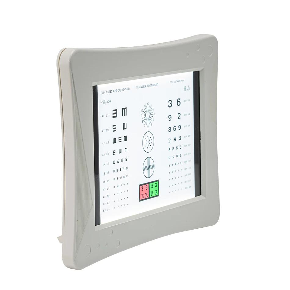 Ophthalmic equipment Near Vision Chart with LED light high quality far ...