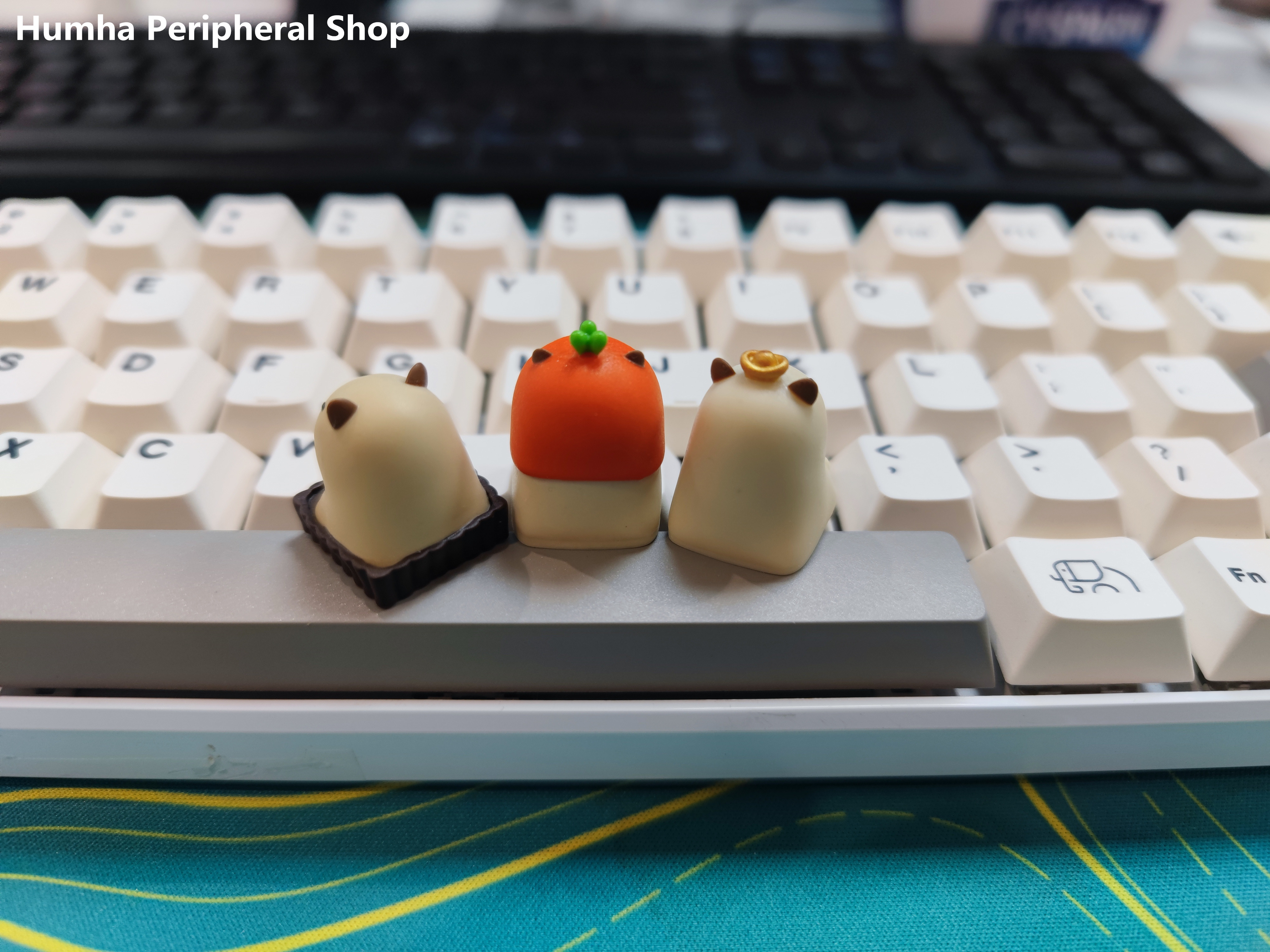 Humha artisan keycap Capibara resin hand-made custom ESC single keycap ...