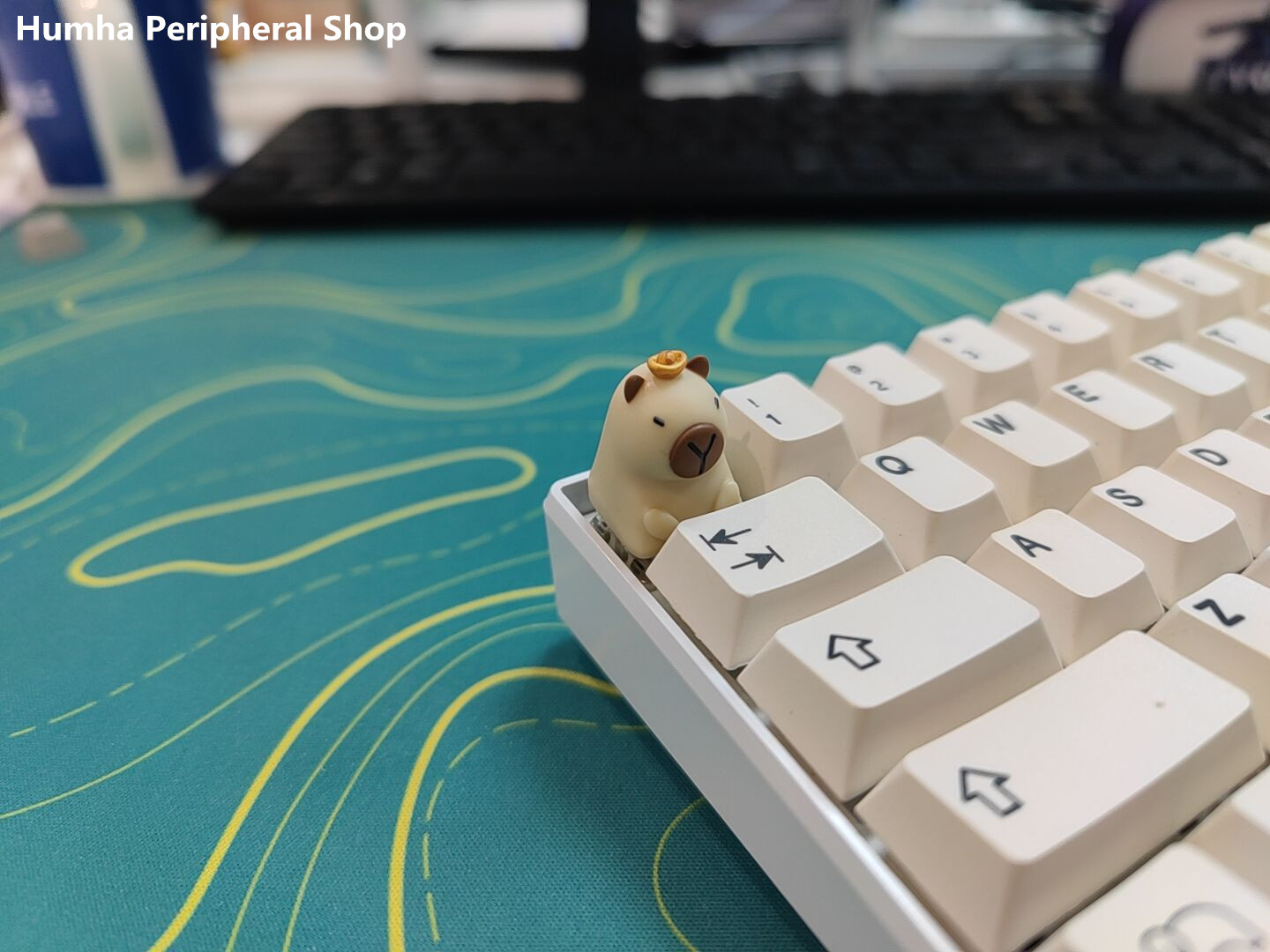 Humha artisan keycap CAPIBARA keycap Hand made Resin keycap mechanical ...