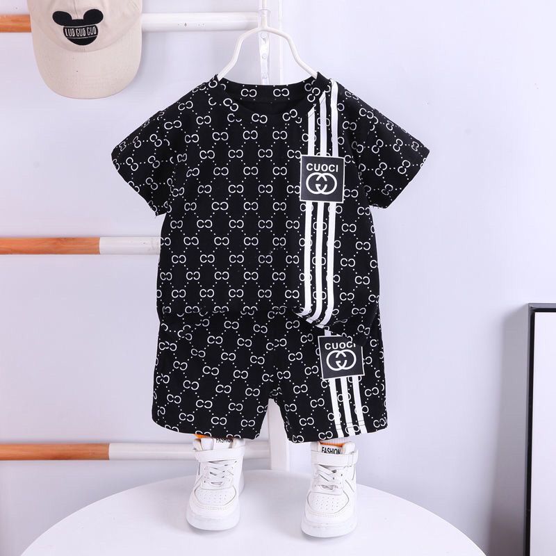 【Beryl kids】Children set fashion handsome boy shirt, modern shorts ...
