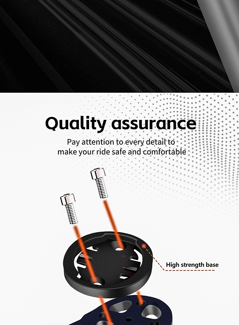 CYCLAMI S5 Bike Computer Mount MTB Road Aluminum Alloy Bi-directional ...