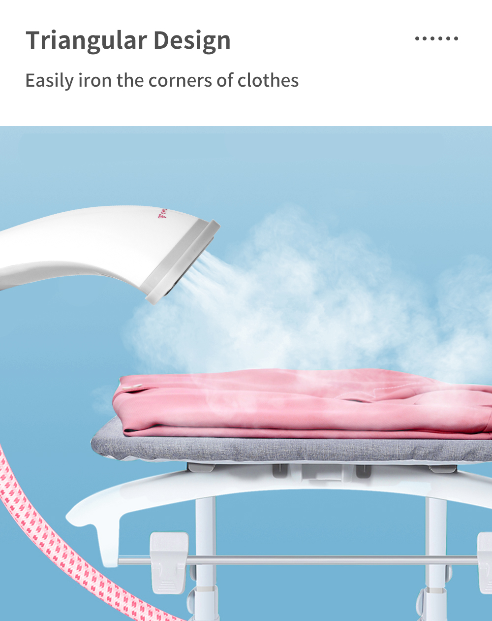 Simplus 2 in 1 Garment Steamer丨2000W丨Ironing Board丨Double Poles丨 ...