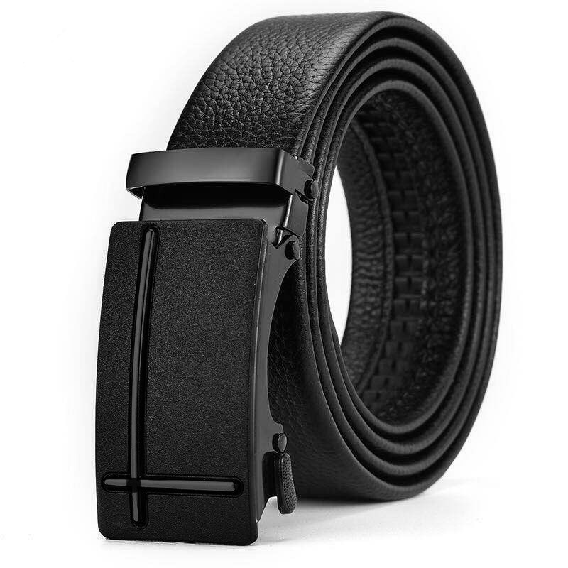 120cm Long Belt For Men Business Belt Auto Lock Belt Waist Unisex Waist ...