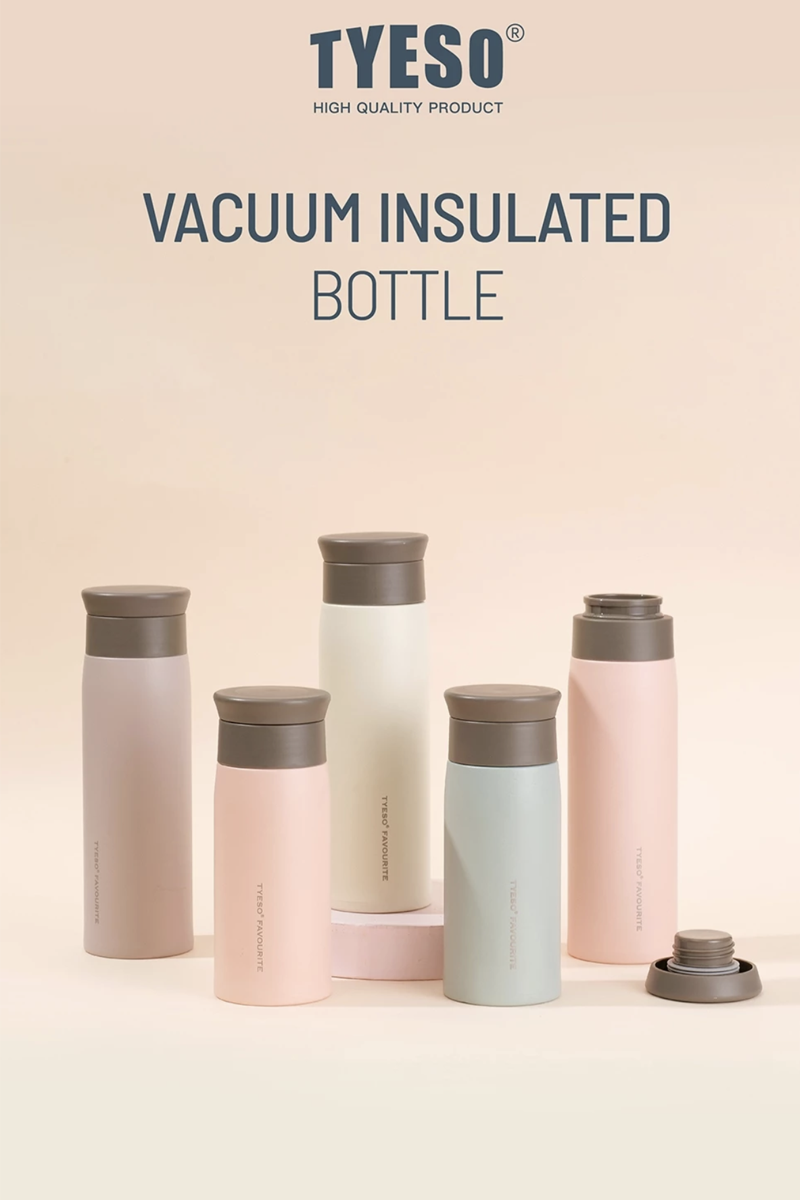 Tyeso Tumbler Thermos Bottle 350/500ml Portable 304 Stainless Steel ...