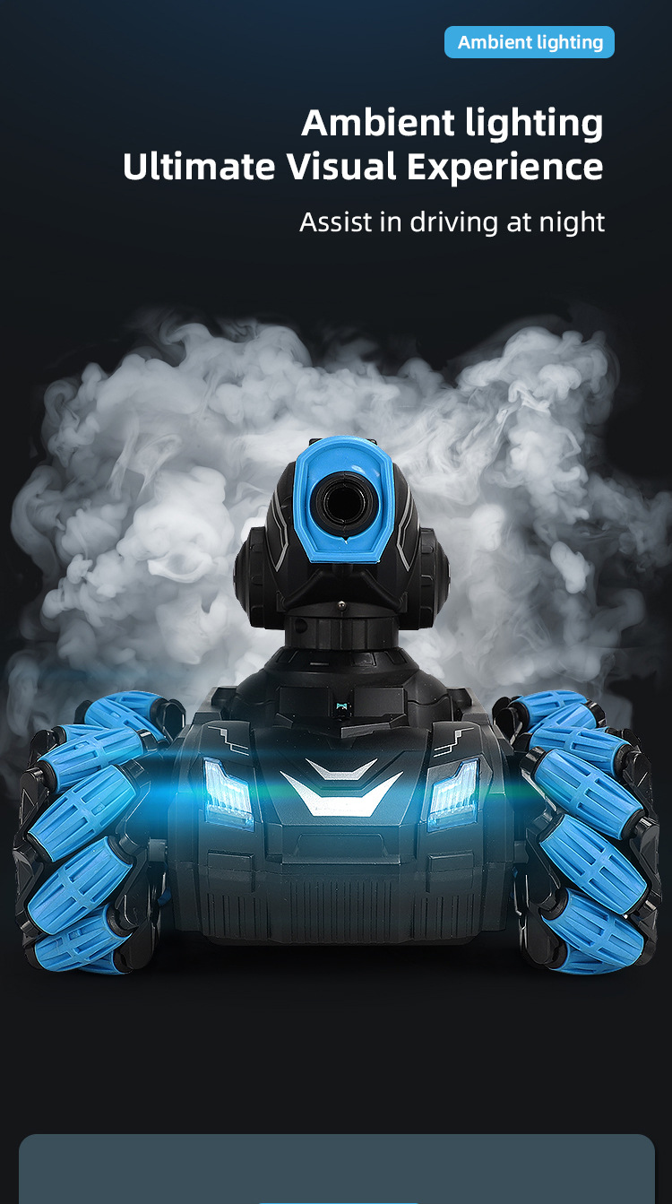 RC Remote Tank Car 4WD Water Bomb Shooting Battle Tank Remote Control ...