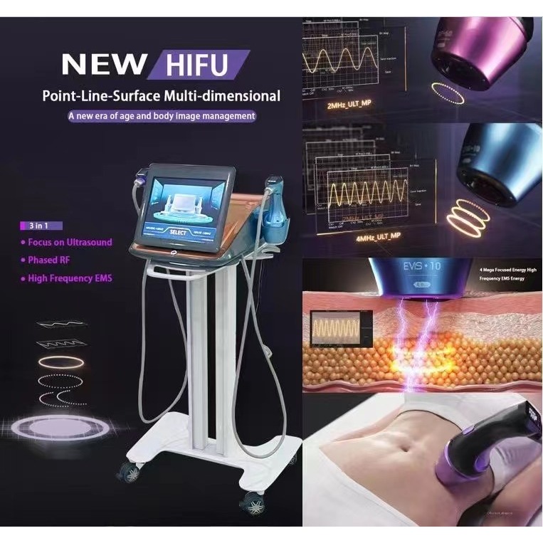 NEW Hifu Ultrasound RF Anti Wrinkle Machine Microelectricity SMAS 2 ...