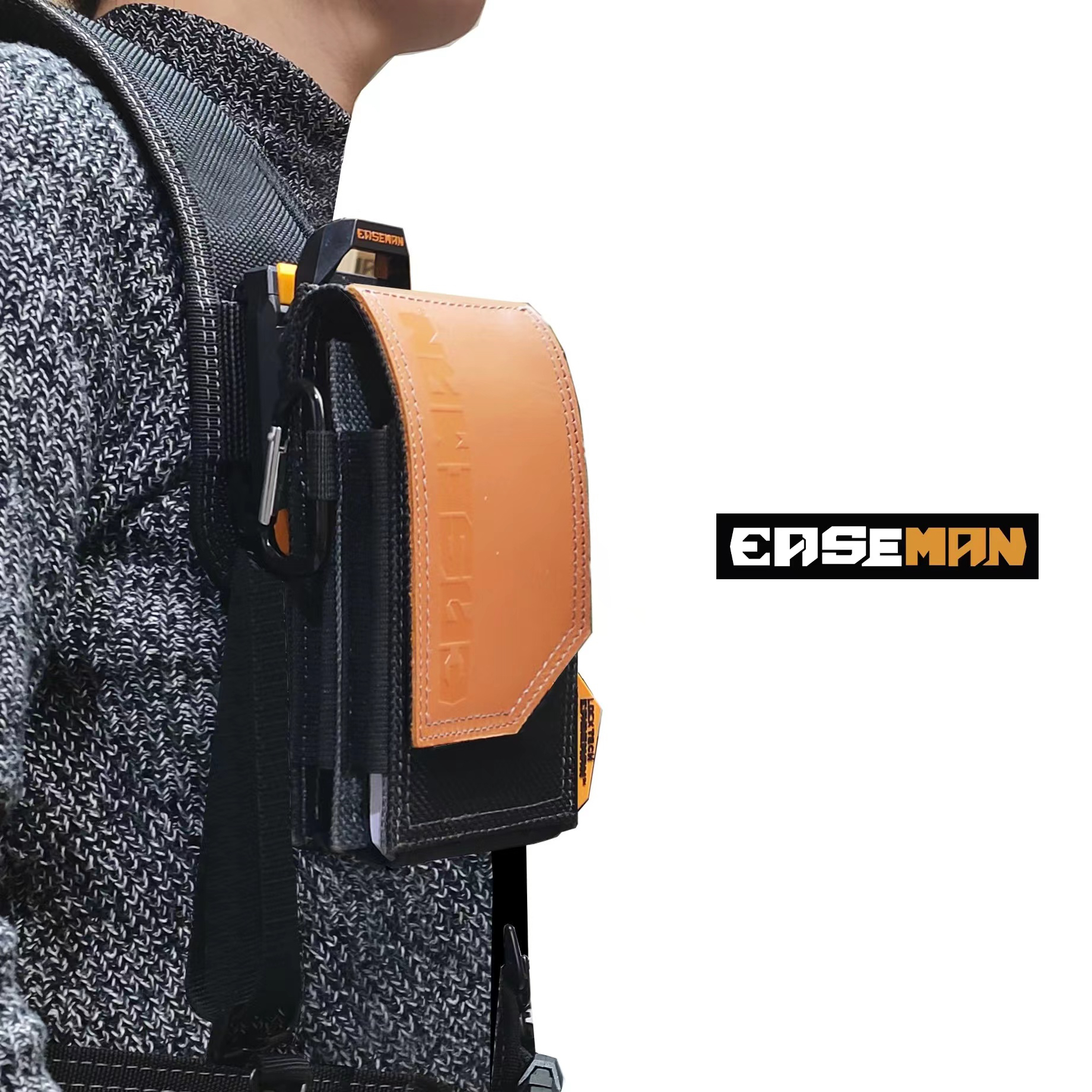 EASEMAN Tool Bag Quick-Hanging Release Buckle Mobile Phone Storage Tool Bag Parts Bag Outdoor ...