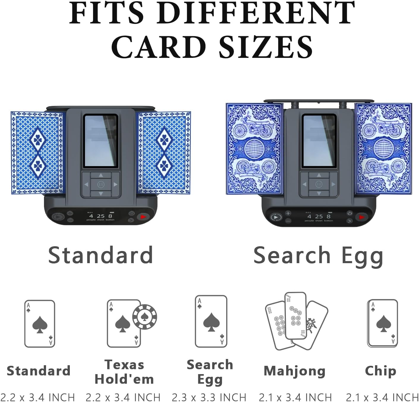 Card Dealer Machine Card Shuffler Poker Playing Cards Electric ...