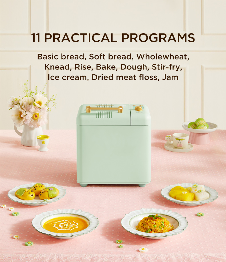 Petrus Bread Maker Machine 1.5LB Multi-Functional With Auto Fruit-Nuts Dispenser 11 Menu PE8899 ...