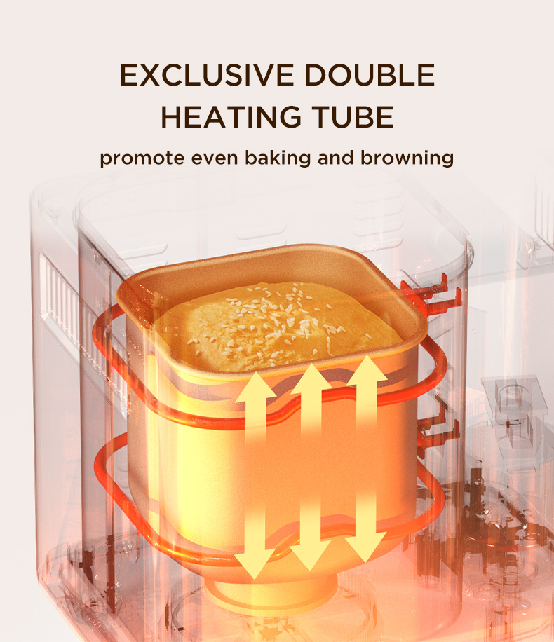 Petrus Bread Maker Machine 1.5LB Multi-Functional With Auto Fruit-Nuts ...