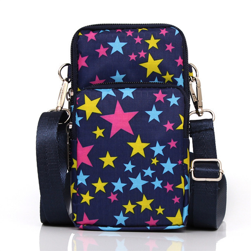 Multi-function Mobile Phone Bag Zipper Pockets Coin Purse Key Case ...