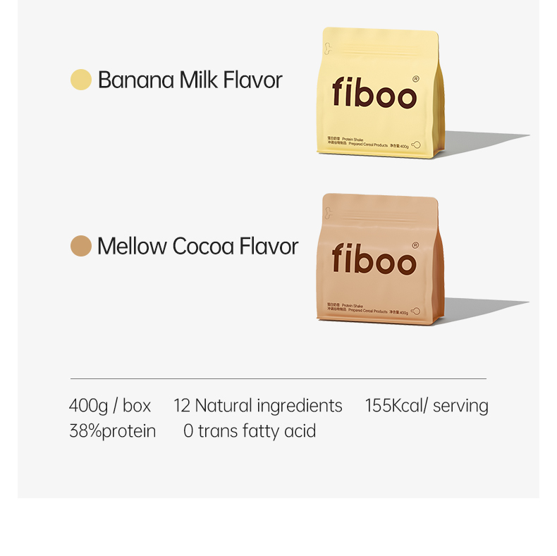 Fiboo Whey Protein Diet Shake Diet Grain Meal Replacement For Weight ...
