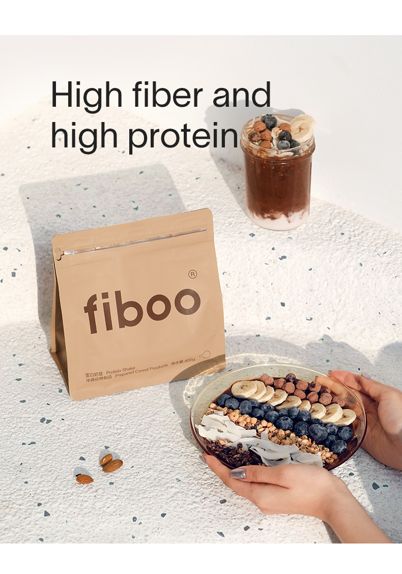 Fiboo Whey Protein Diet Shake Diet Grain Meal Replacement For Weight ...