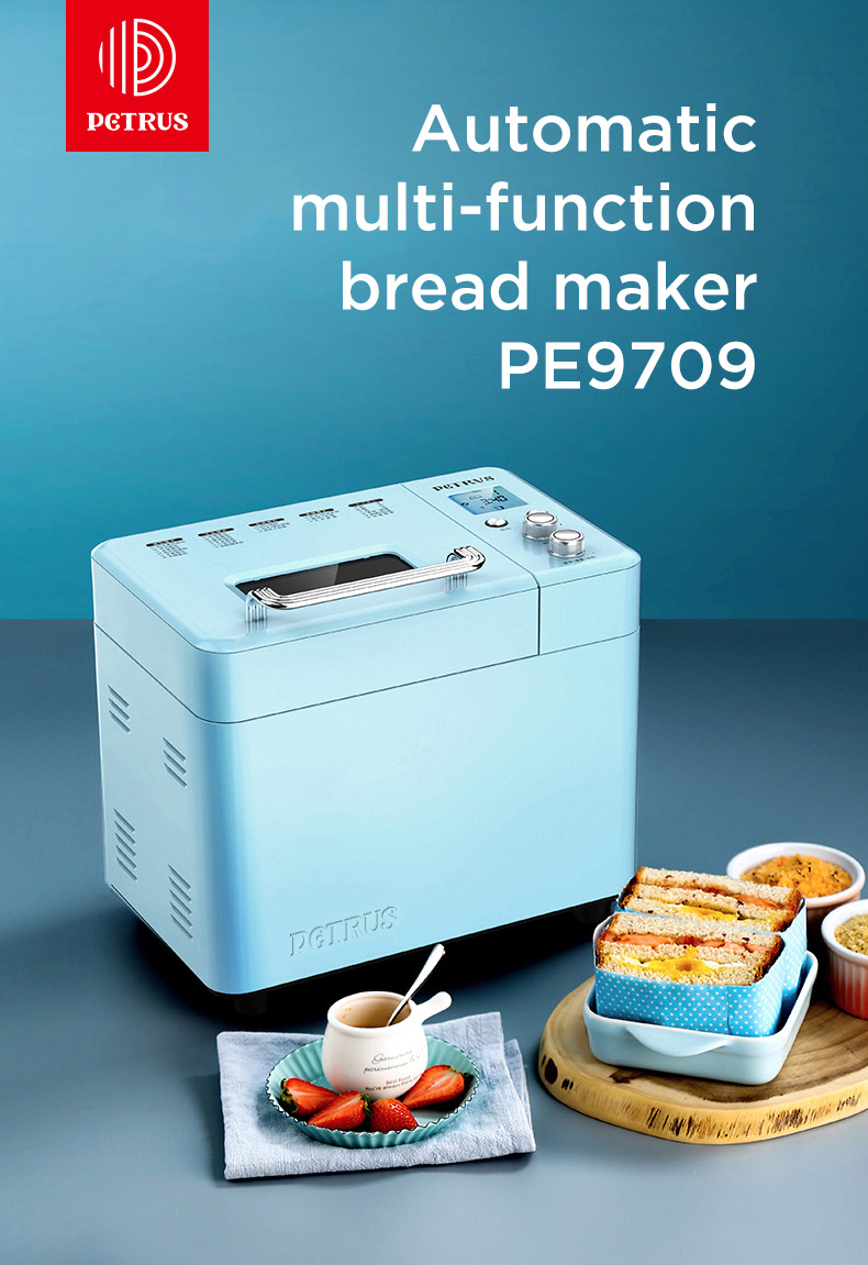 Petrus Bread Maker Machine 24 Programmable Menu Multi-Function With Automatic Nuts Dispenser ...