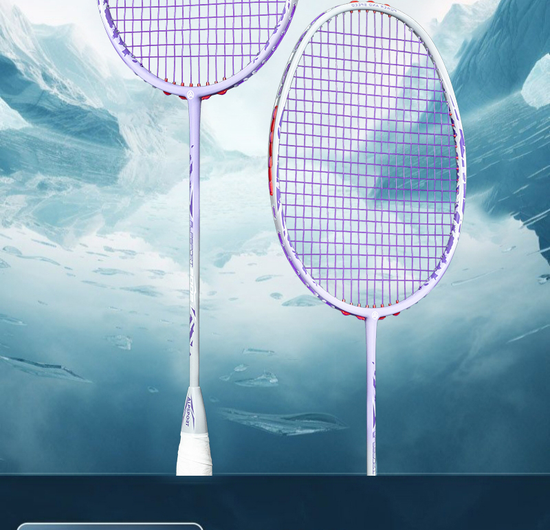 ALP New SD Lightning Badminton Racket Purple White Original 100% Full ...