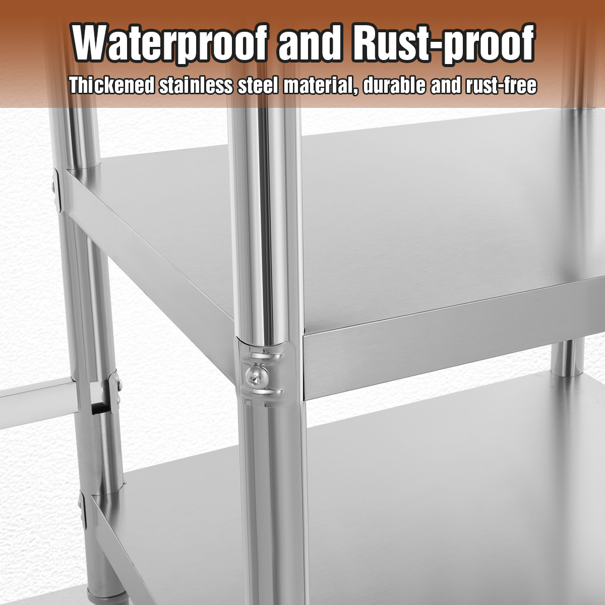 Stainless Steel Kitchen Stove Rack 2 Tier Burner Stand / Gas Rack ...