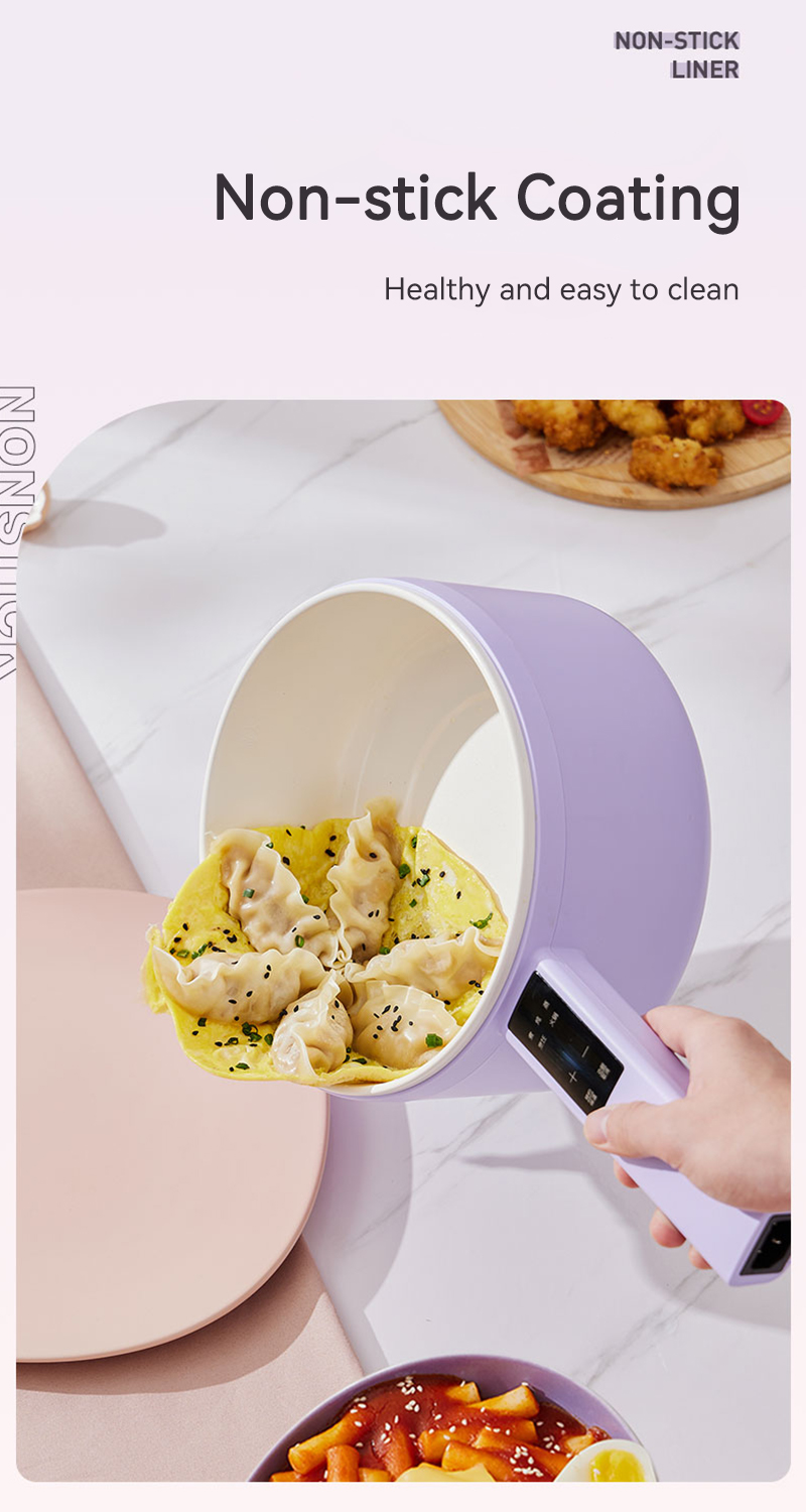 URINGO Multi Cooker Electrical Non-Stick Ceramic Coating ...