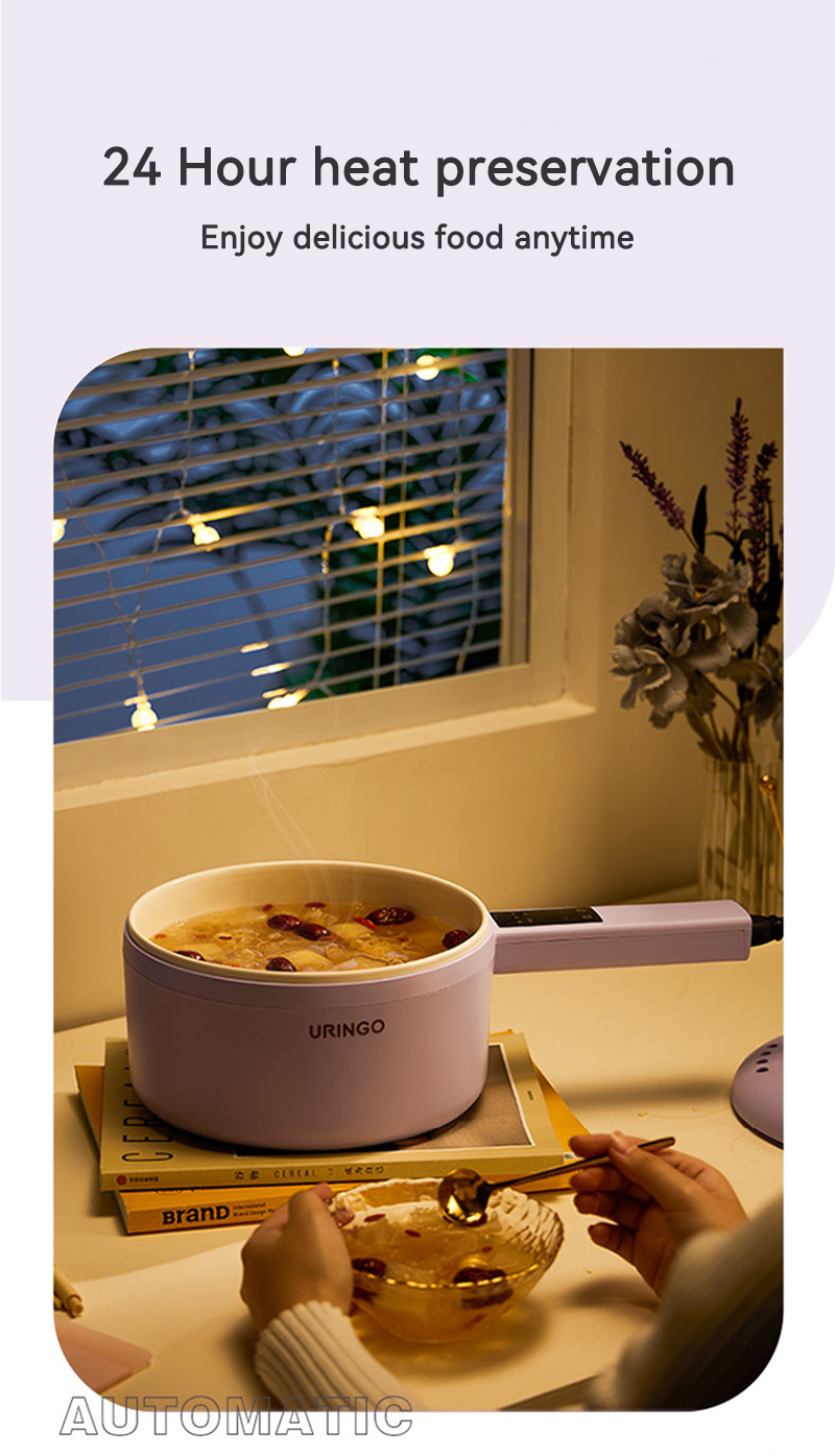URINGO Multi Cooker Electrical Non-Stick Ceramic Coating ...