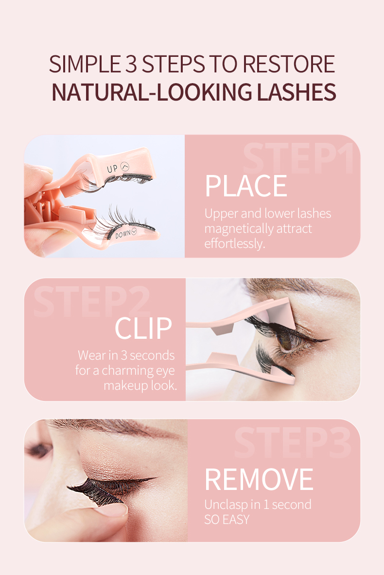 Mlen Diary magnet eyelash No.08 Dreamy ldol Style nature reusable No ...