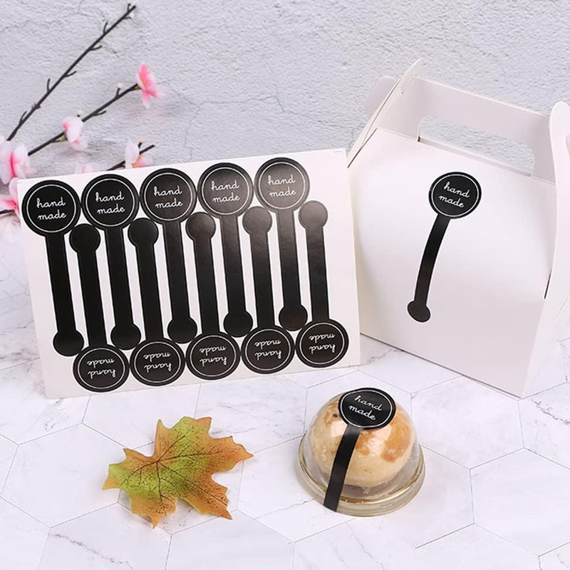 10pcs Handmade Food Baking Label Stickers Wedding thank you Stickers ...