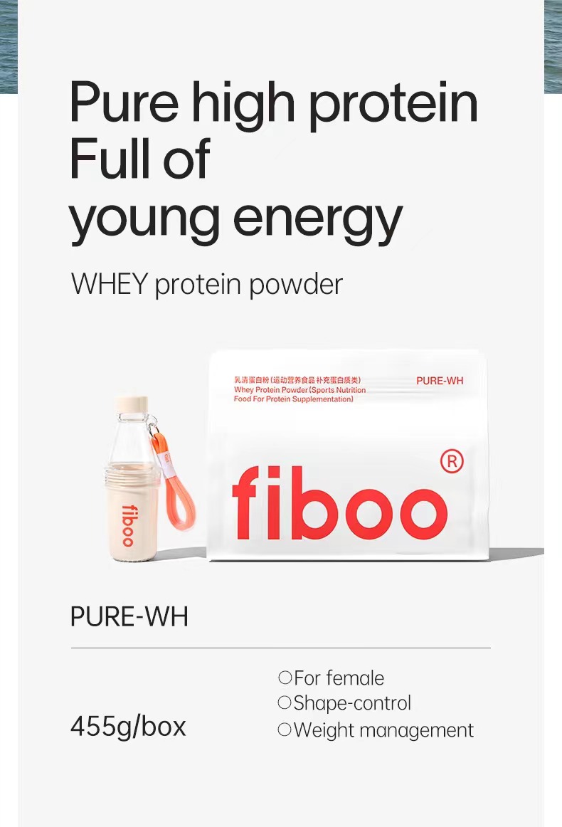 Fiboo Whey Protein Powder Gym Gainer (1lbs) | Shopee Malaysia