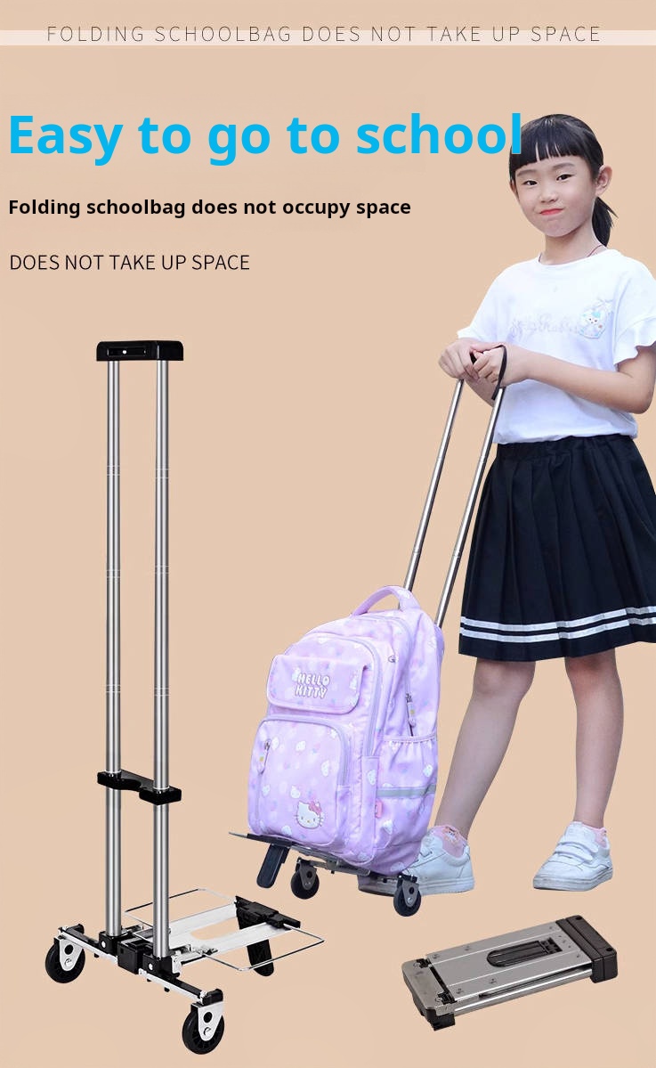 [Ready Stock] Portable Foldable Mini Small Trolley Trolley, Household ...