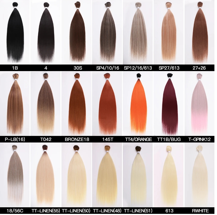Bone Straight Hair Extensions Ombre Blonde Hair Bundles Super Long Hair ...