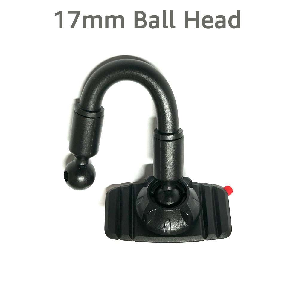 Untoom Universal Car Phone Holder Double Ball Head Base Upgrade 17mm ...