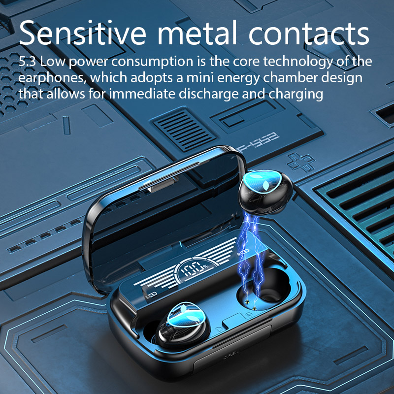 New M20 Bluetooth Earphones, Wireless Earphones, Stereo High Fidelity ...