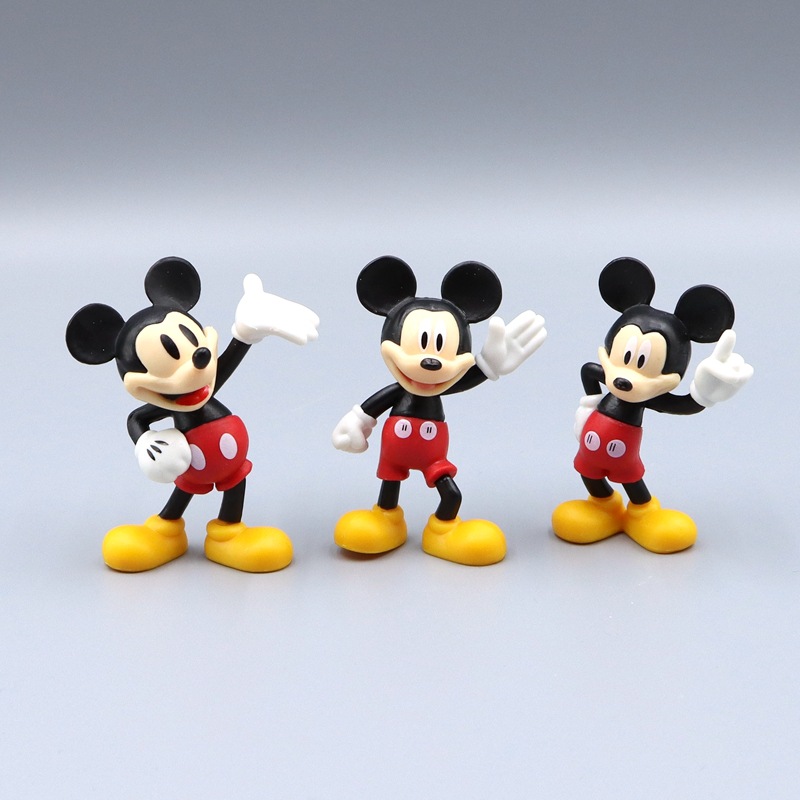 1Pcs 6cm Disney Anime Cartoon Mickey Mouse Figure Oswald the Lucky ...