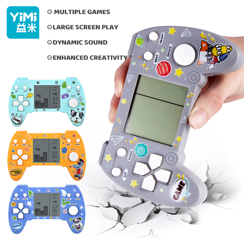YIMI Tetris Game Fun Tetris Brick Arcade Mini Gameboy Pixel Game ...