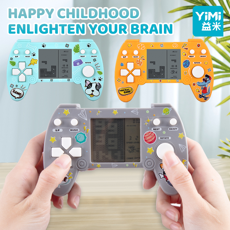 YIMI Tetris Game Fun Tetris Brick Arcade Mini Gameboy Pixel Game ...