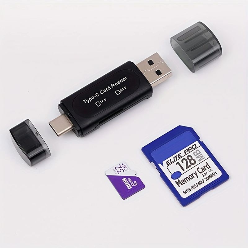 Usb Micro SD Card Reader, 4in1 Type C/USB A to SD/Micro SD/SDXC/SDHC ...