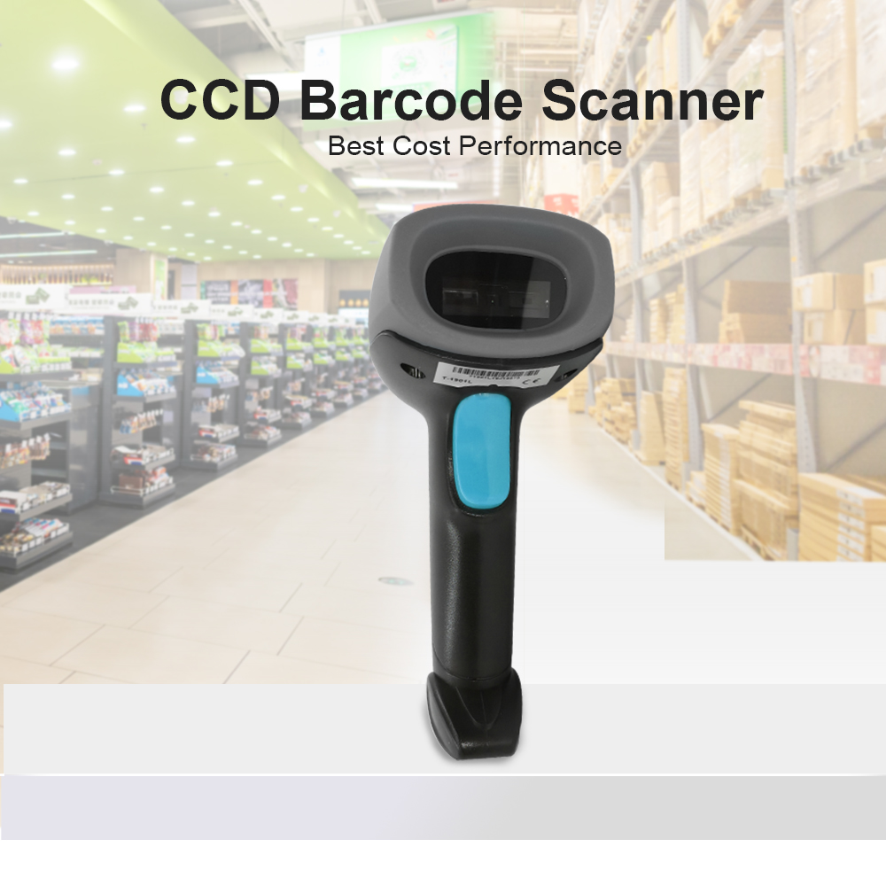 Handheld 2D Barcode Scanner QR code PDF417 Wired USB interface Bar Code ...