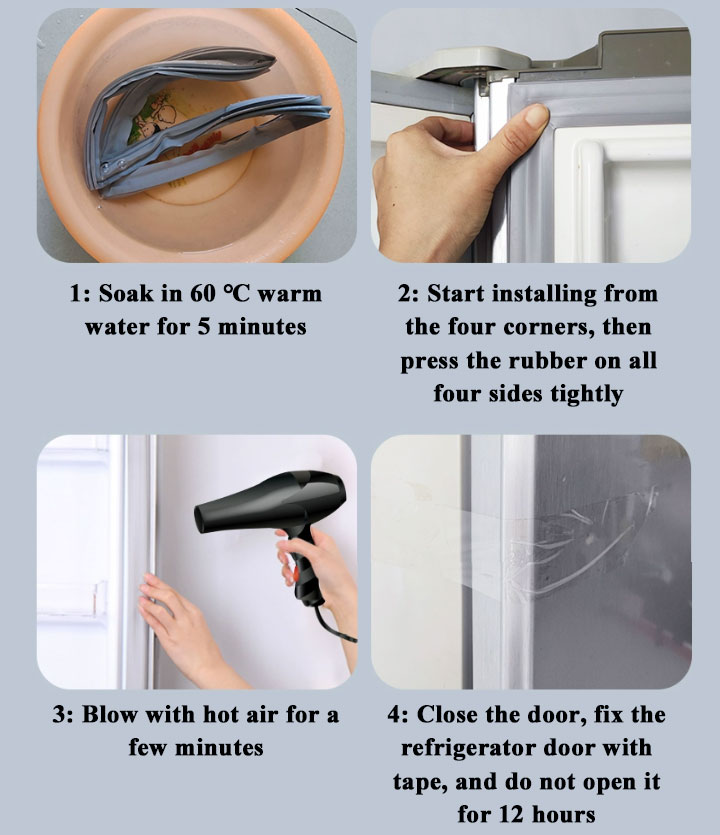 Customization All kinds refrigerator door Rubber gasket freezer rubber ...