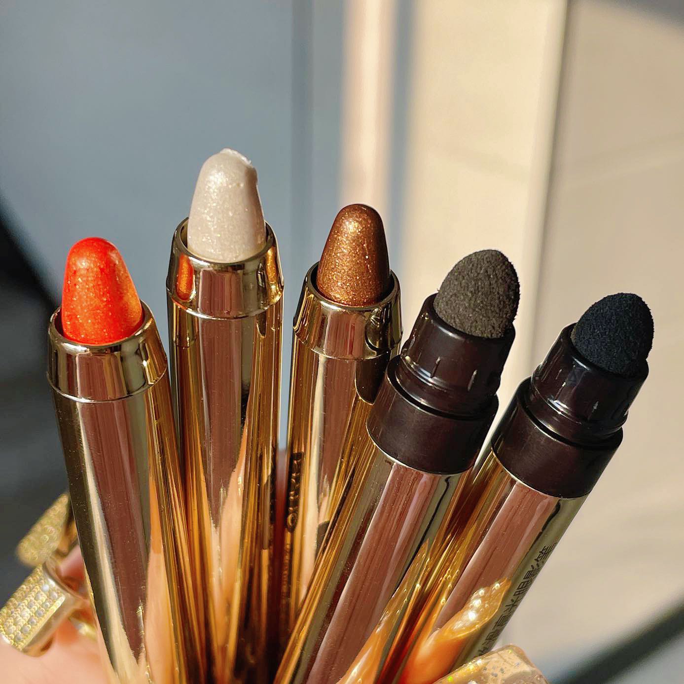 Highlight Eye Shadow Pen, Lazy Eye Silkworm Pen Double Head Makeup ...