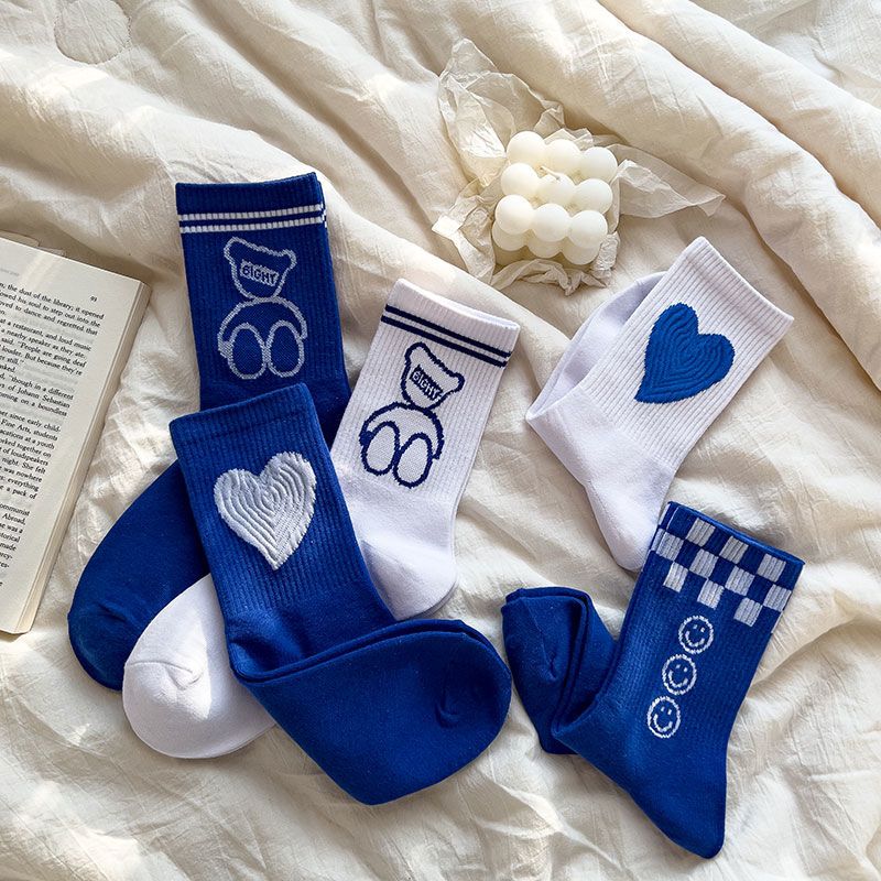 [Ready Stock] Women stock Korean sock long socks Women mid socks for ...