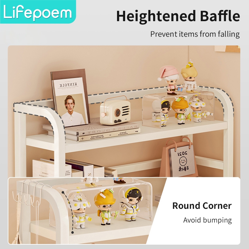 Desk Organizer Rack Study Table Organizer Desktop Rack Shelf Desk ...