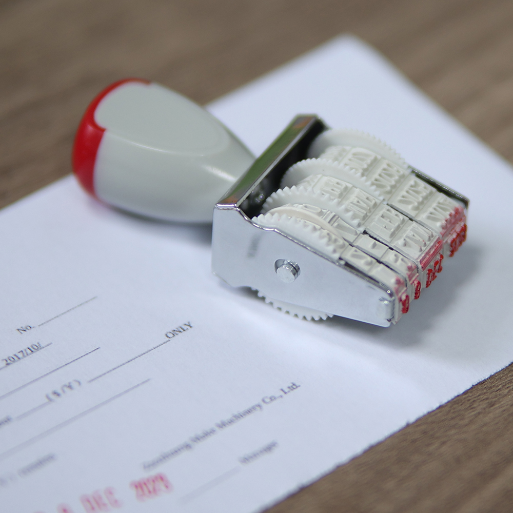 Rubber Stamp Line Date, Date Stamp, Office Stamp, Rotary Stamp (Without ...