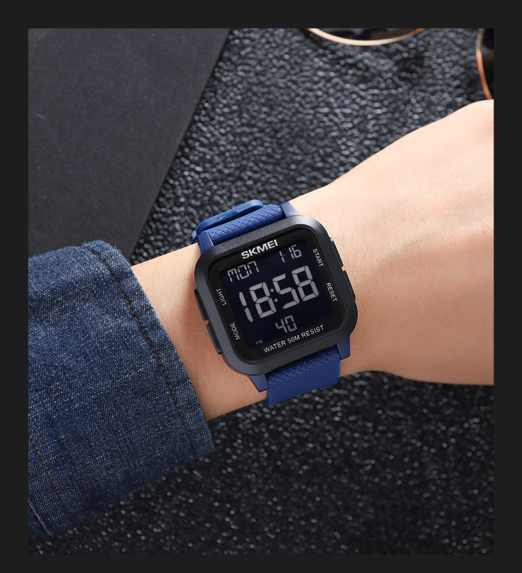 SKMEI 1894 Outdoor Sports Watch Men Alarm Chrono Clock 5Bar Waterproof ...