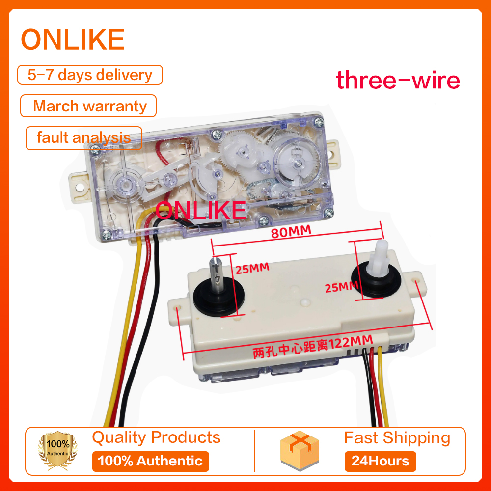 Semi automatic dual cylinder washing machine timer 3/4/5 line ...
