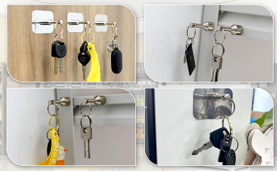 Keychain Magnet for Testing Brass, Pocket Magnets for Purse with Strong ...