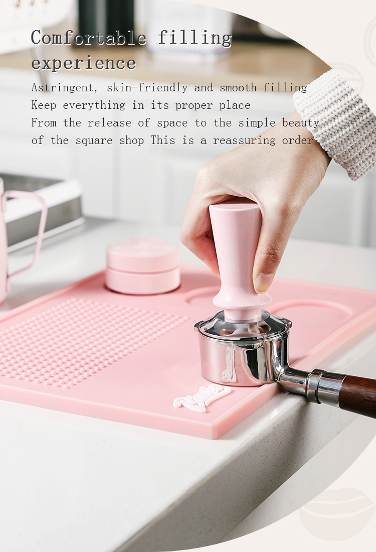 BINCOO Coffee Tamping Pad Tamper Bar Multi-function Storage Pad Coffee ...