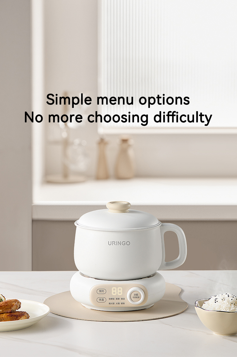 URINGO Electric Multi-Cooker Split Type Hot Pot Cooking Household ...